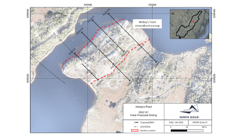 Burin Gold starts drilling 10,000 m exploration program at Hickey’s ...